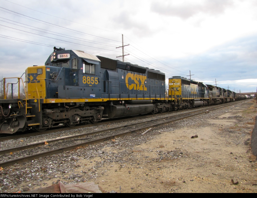 CSX 8855 and 8817